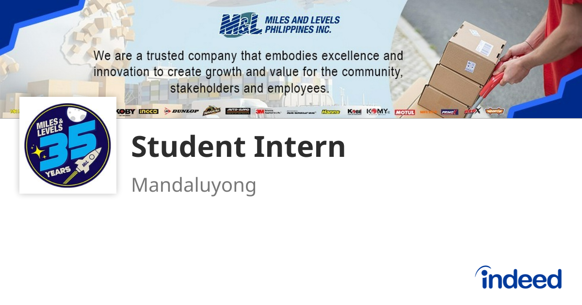 Student Intern - Mandaluyong - Indeed.com