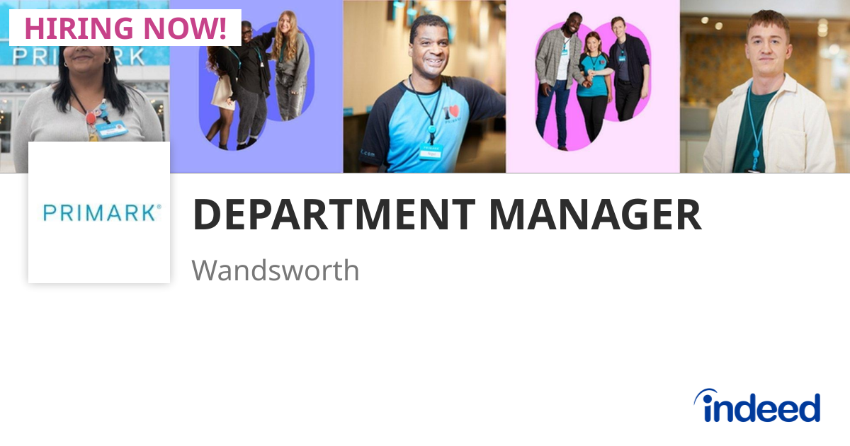 DEPARTMENT MANAGER - Wandsworth - Indeed.com