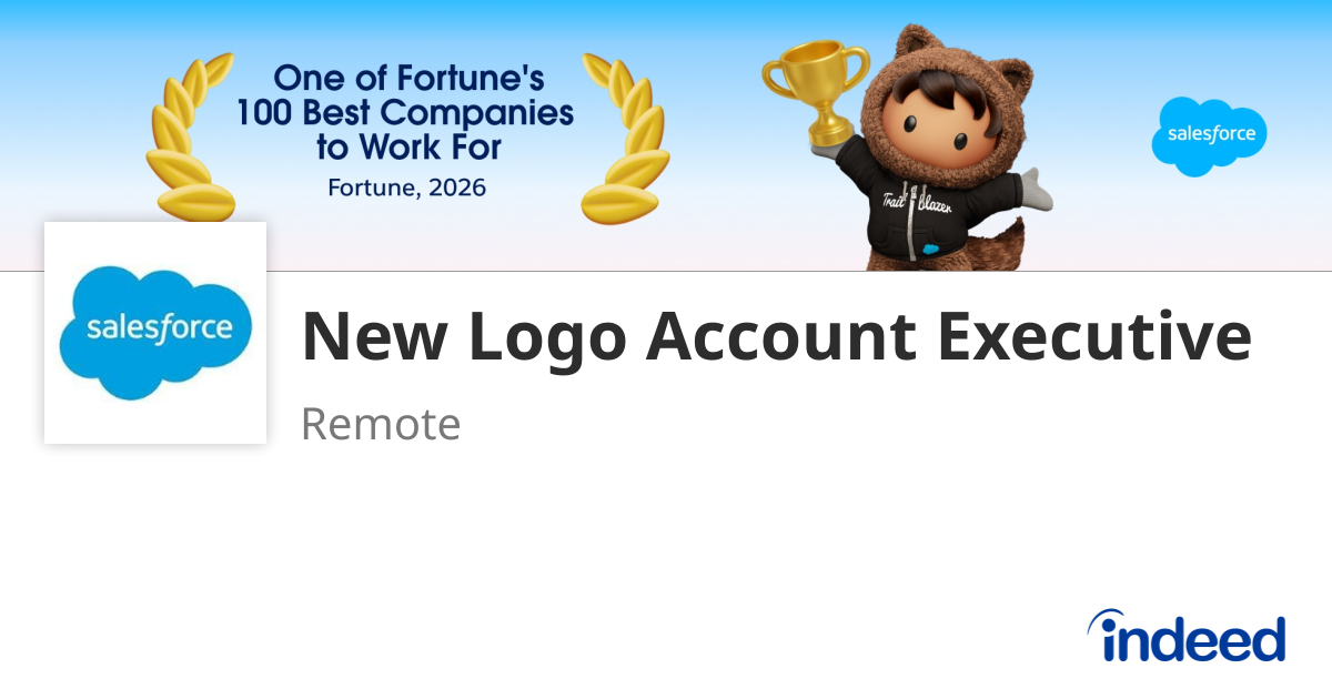 New Logo Account Executive - Remote - Indeed.com