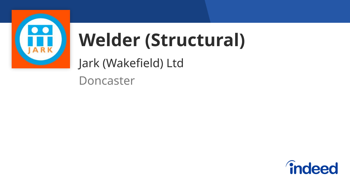 Welder (Structural) - Doncaster - Indeed.com