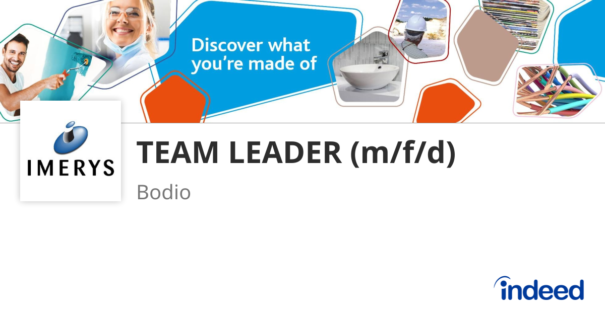 TEAM LEADER (m/f/d) - Bodio, TI - Indeed.com