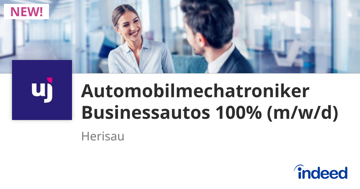 Automobilmechatroniker Businessautos 100% (m/w/d) - Herisau, AR ...