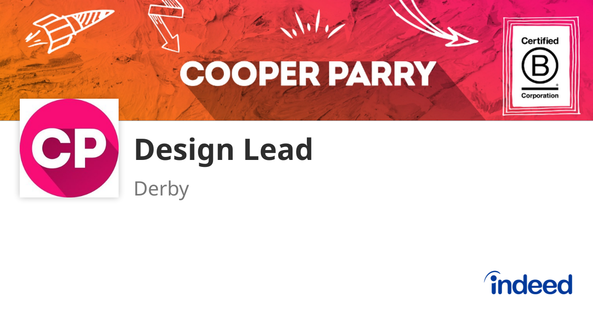 Design Lead - Derby DE74 2SA - Indeed.com