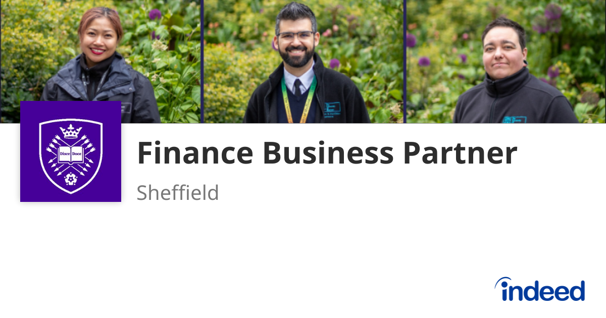 Finance Business Partner - Sheffield - Indeed.com