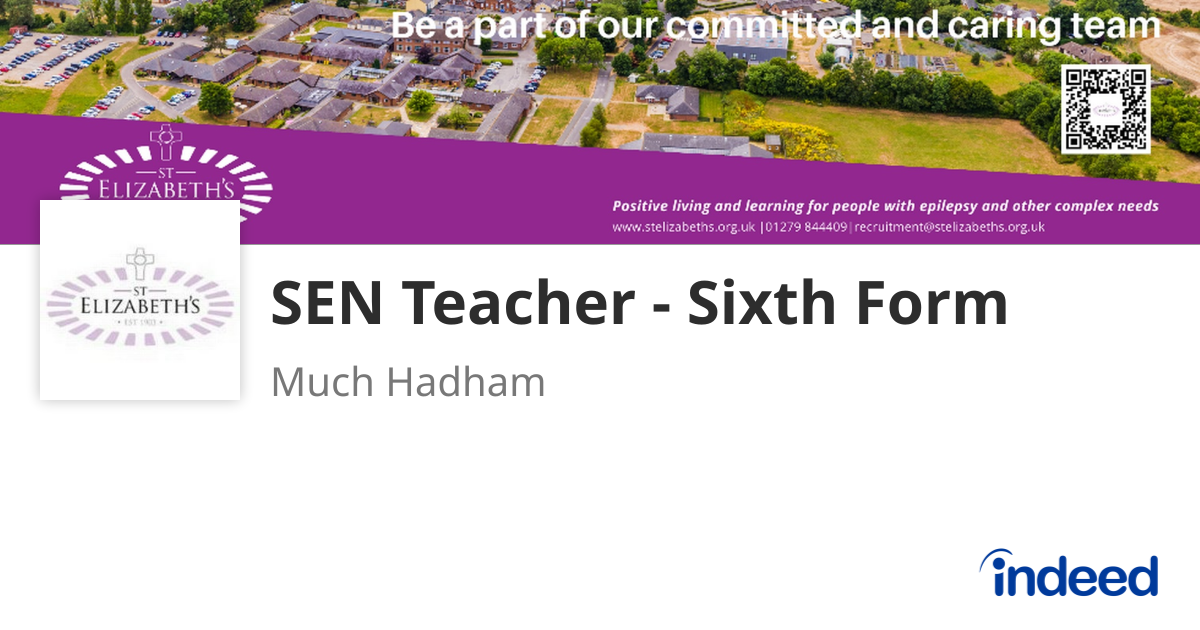 SEN Teacher - Sixth Form - Much Hadham SG10 6EW - Indeed.com