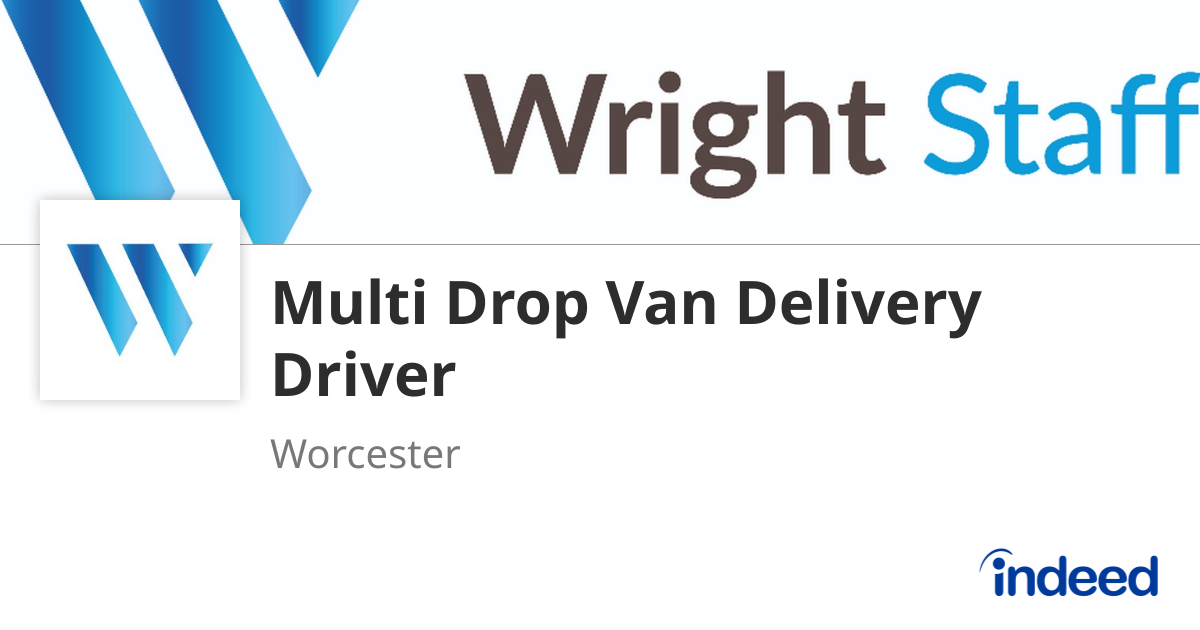 Multi Drop Van Delivery Driver - Worcester - Indeed.com