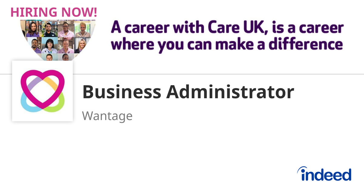 Business Administrator - Wantage OX12 - Indeed.com