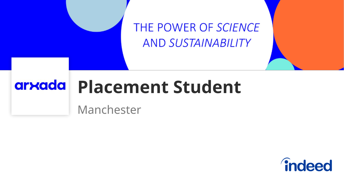 Placement Student - Manchester - Indeed.com