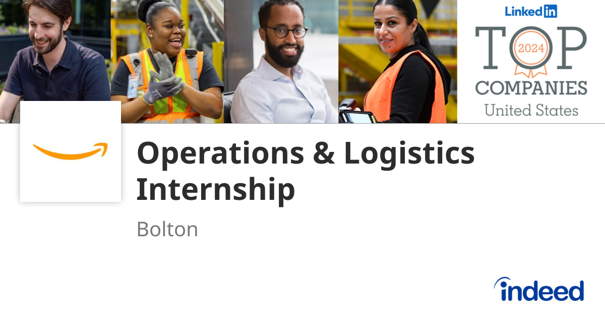 Operations & Logistics Internship - Bolton - Indeed.com