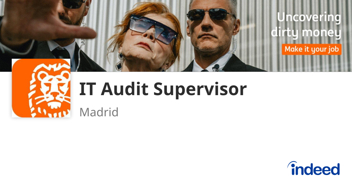 IT Audit Supervisor - Madrid, Madrid provincia - Indeed.com