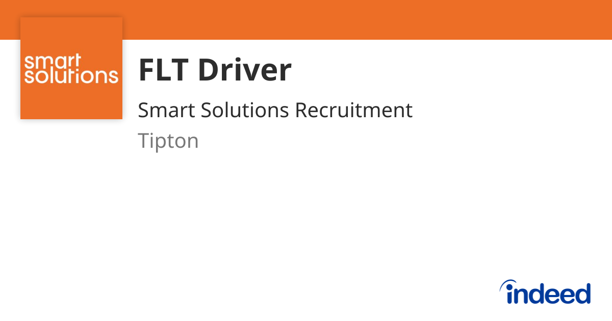 FLT Driver - Tipton DY4 - Indeed.com