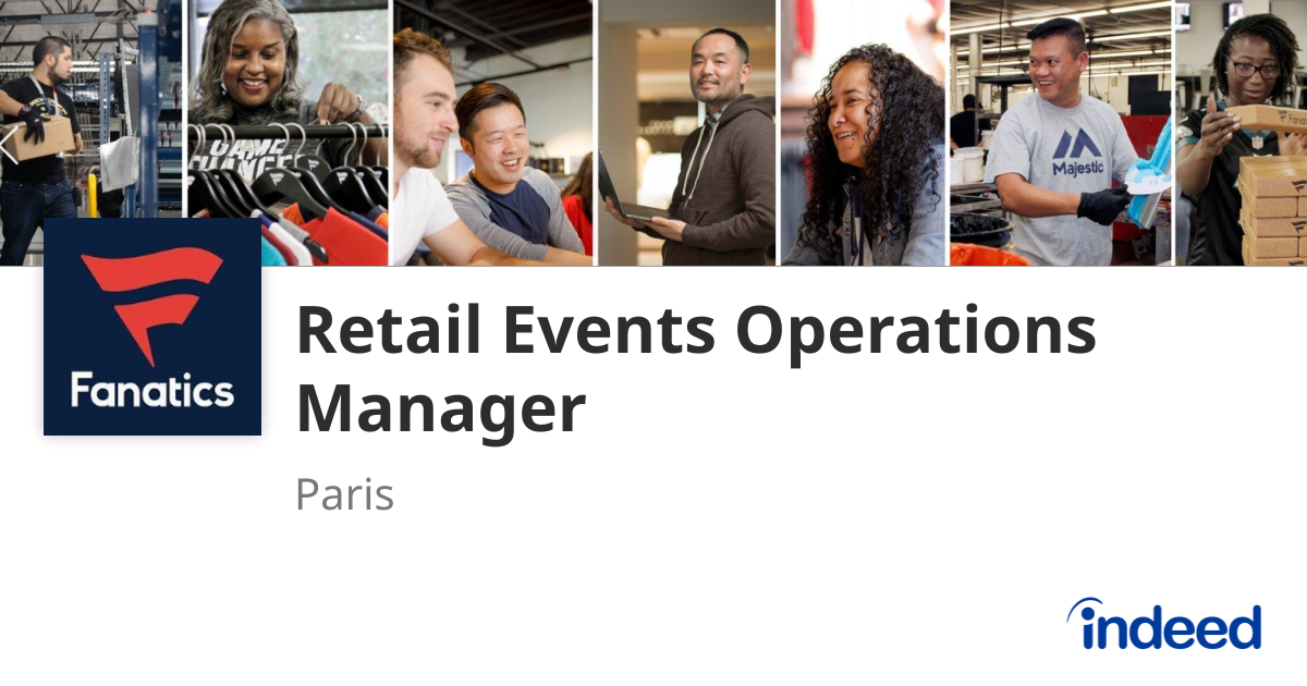 Retail Events Operations Manager - Paris (75) - Indeed.com