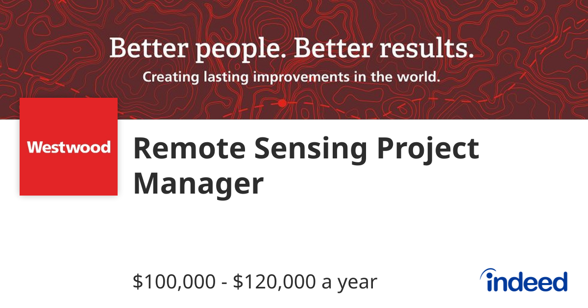 Remote Sensing Project Manager - United States - Indeed.com