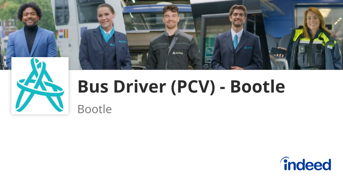 Bus Driver (PCV) - Bootle - Bootle L20 6JJ - Indeed.com