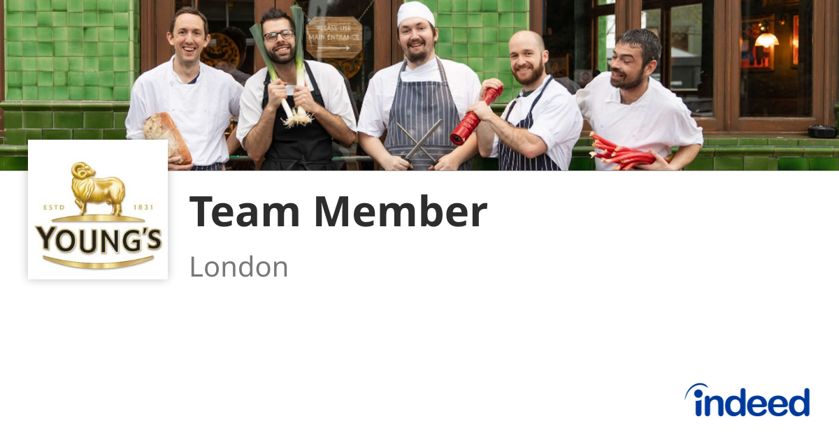 Team Member - London - Indeed.com