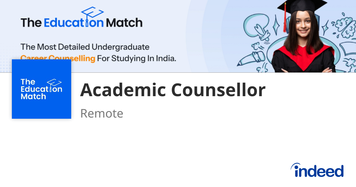 Academic Counsellor - Remote - Indeed.com