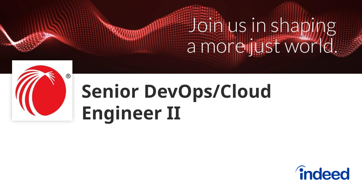 Senior DevOps/Cloud Engineer II - South Africa - Indeed.com