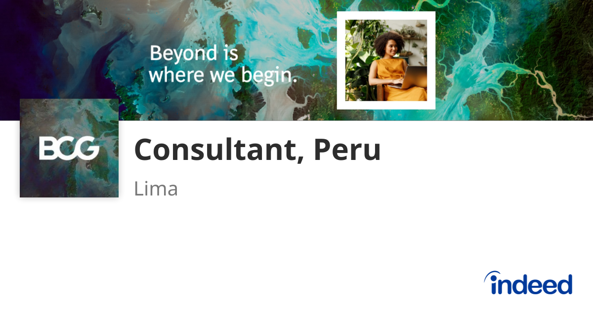 Consultant, Peru - Lima, Lima - Indeed.com