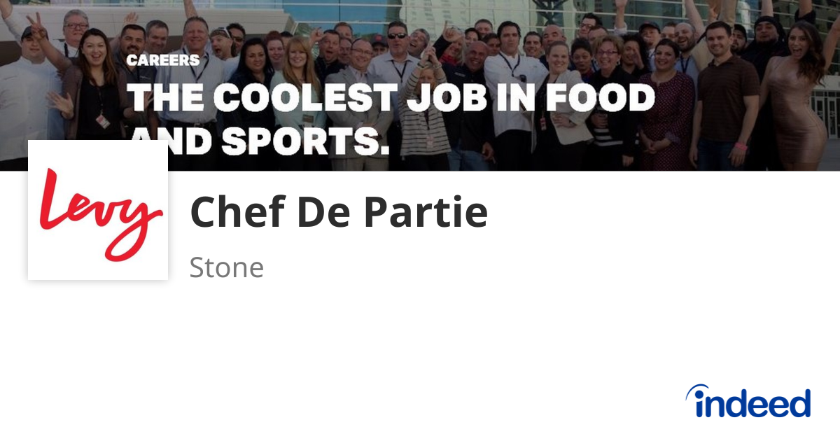 Chef De Partie - Stone ST15 0NL - Indeed.com