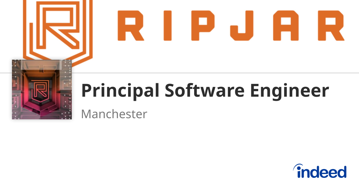 Principal Software Engineer - Manchester - Indeed.com