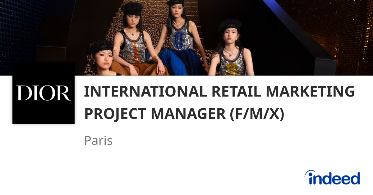 INTERNATIONAL RETAIL MARKETING PROJECT MANAGER (F/M/X) - Paris (75 ...