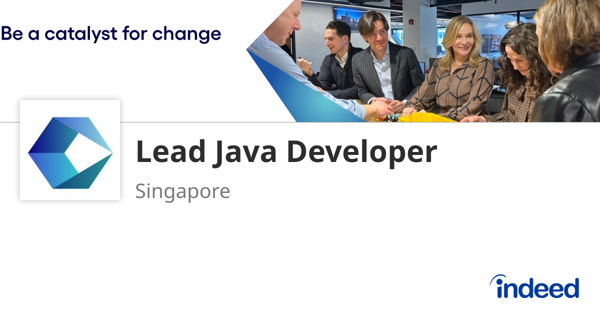 Lead Java Developer - Singapore - Indeed.com