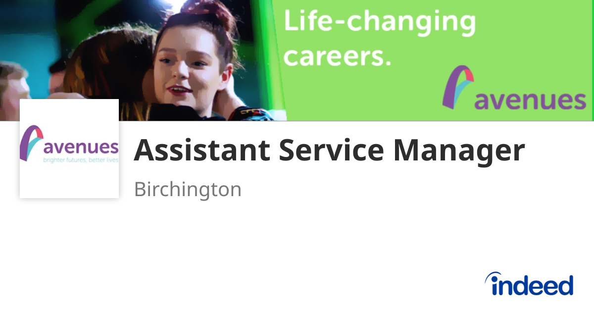 Assistant Service Manager - Birchington CT7 9HJ - Indeed.com