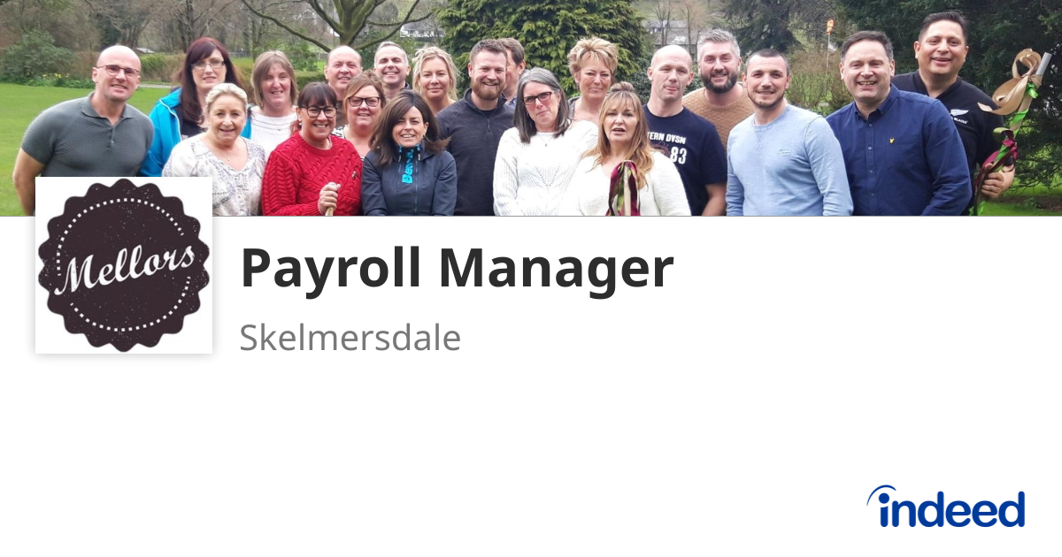 Payroll Manager - Skelmersdale WN8 9TN - Indeed.com