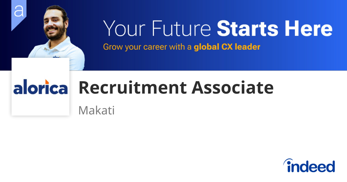 Recruitment Associate - Makati - Indeed.com