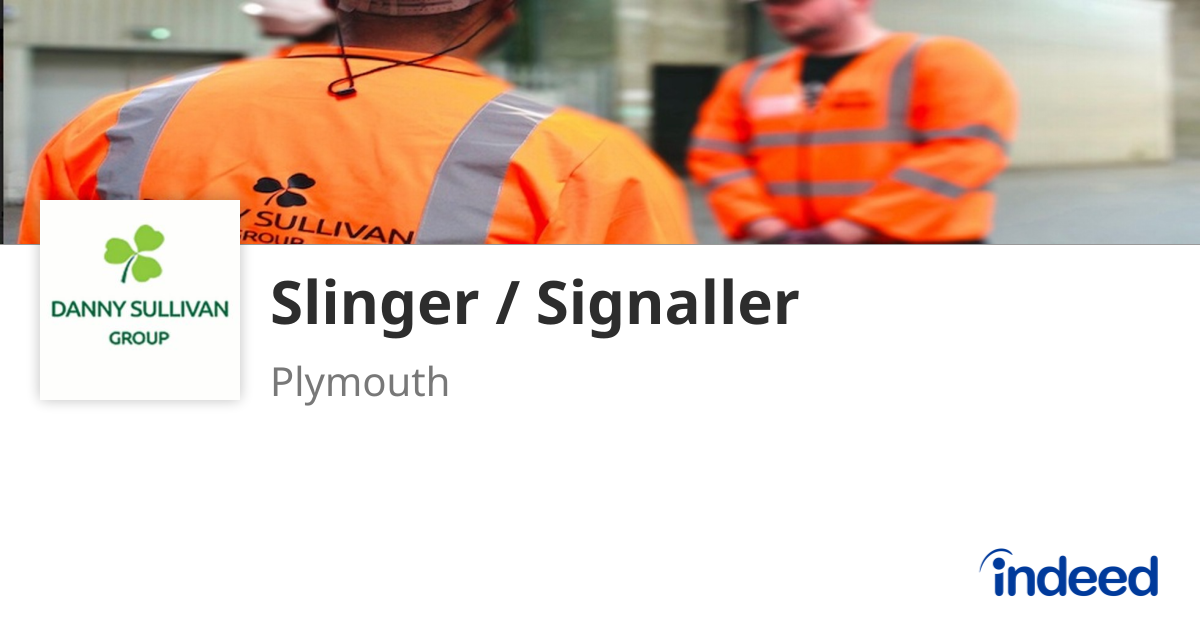Slinger / Signaller - Plymouth PL2 2BG - Indeed.com