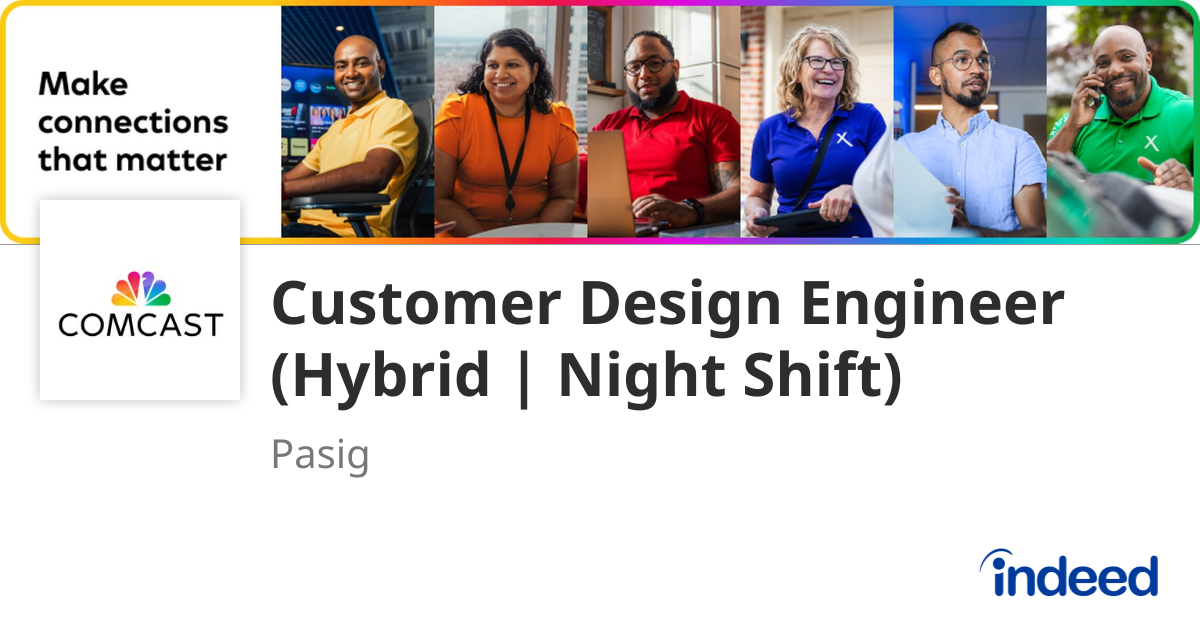 Customer Design Engineer (Hybrid | Night Shift) - Pasig - Indeed.com