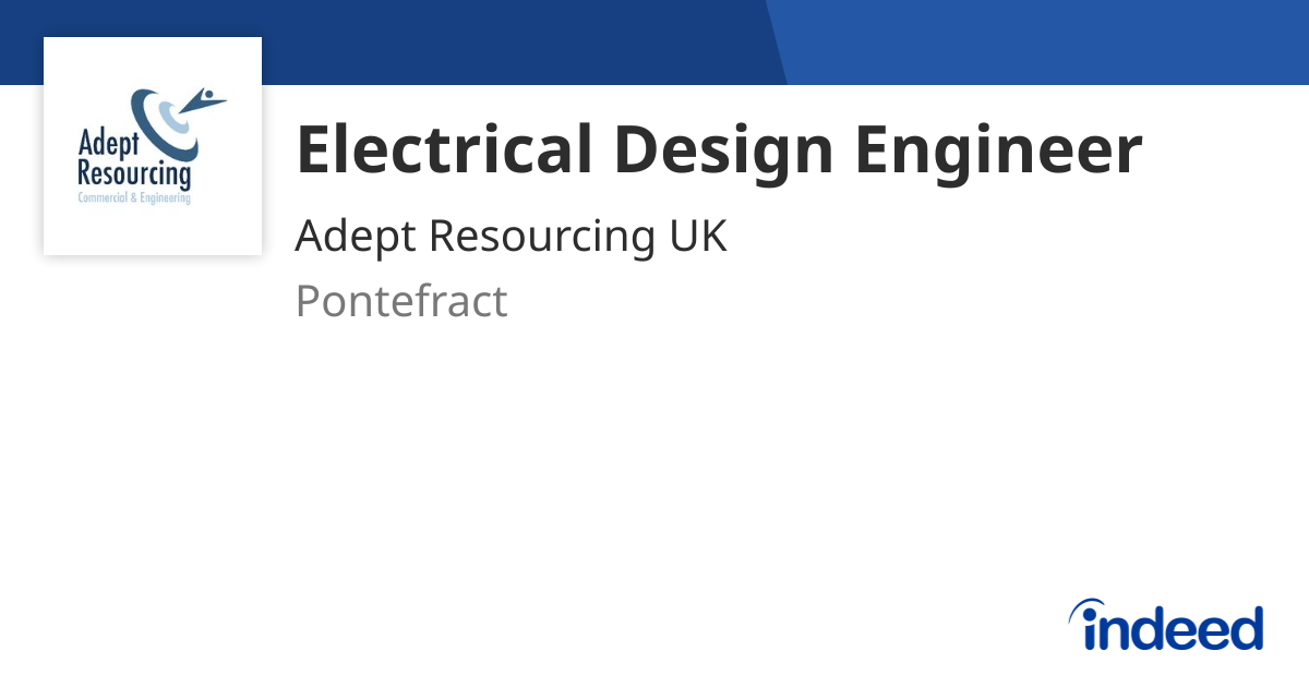 Electrical Design Engineer - Pontefract - Indeed.com