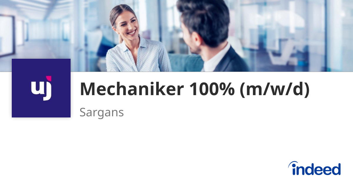 Mechaniker 100% (m/w/d) - Sargans, SG - Indeed.com