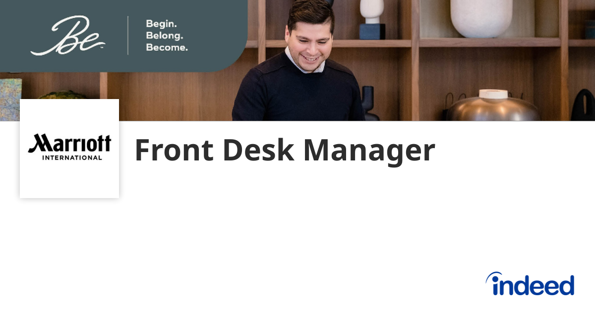 Front Desk Manager - Gurugram, Haryana - Indeed.com