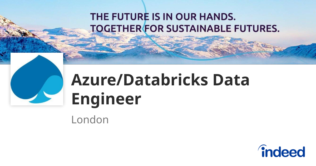 Azure/Databricks Data Engineer - London - Indeed.com
