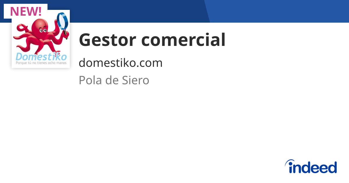 Gestor comercial - Pola de Siero, Asturias provincia - Indeed.com
