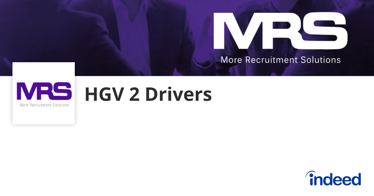 HGV 2 Drivers - Northamptonshire - Indeed.com