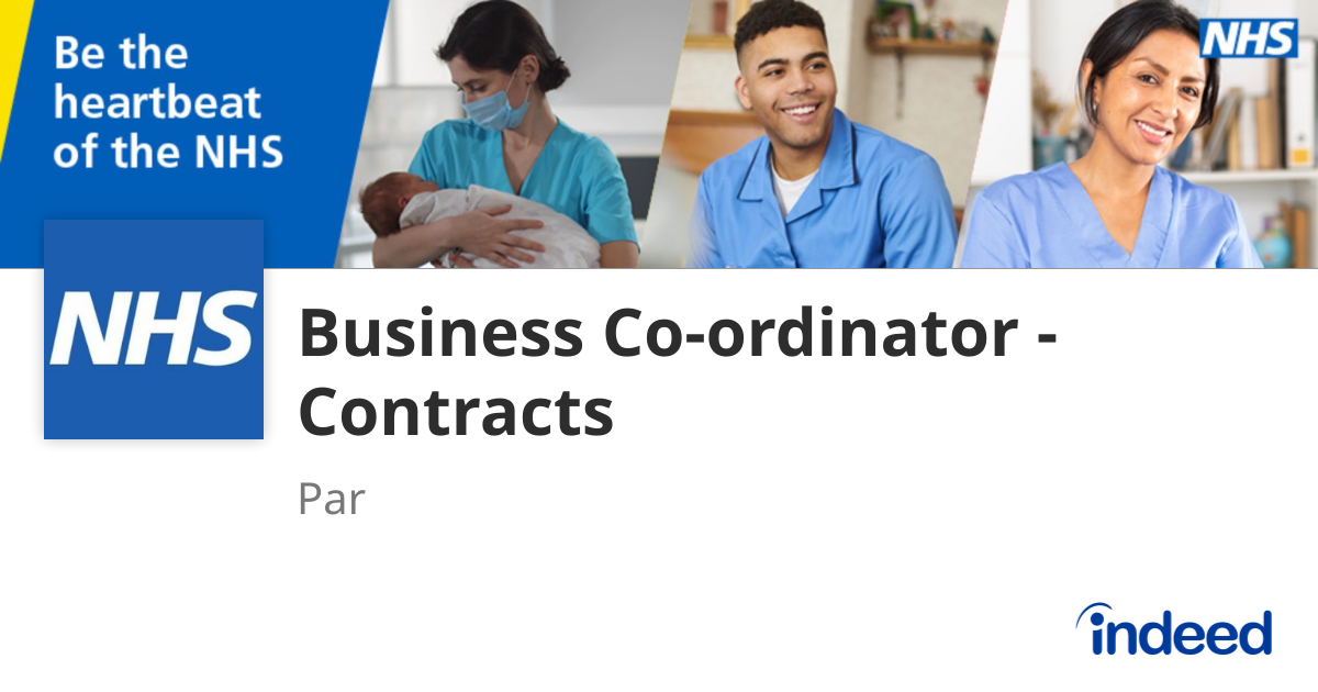 Business Co-ordinator - Contracts - Par PL24 2HY - Indeed.com