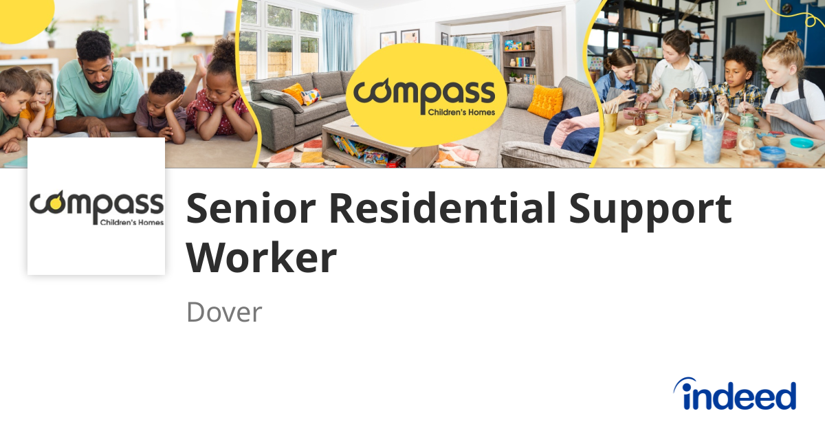 Senior Residential Support Worker - Dover CT15 - Indeed.com