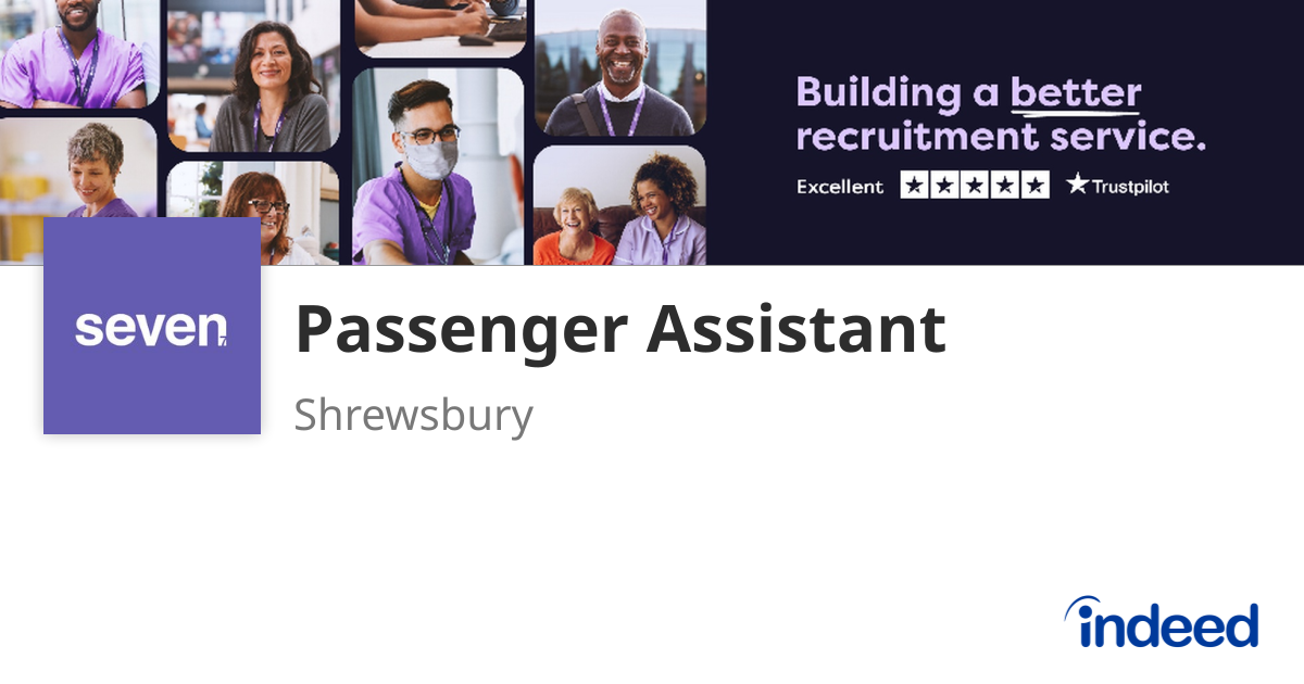Passenger Assistant - Shrewsbury - Indeed.com