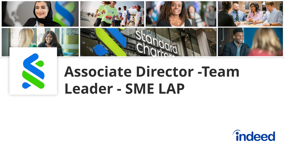 Associate Director -Team Leader - SME LAP - Hyderabad, Telangana ...