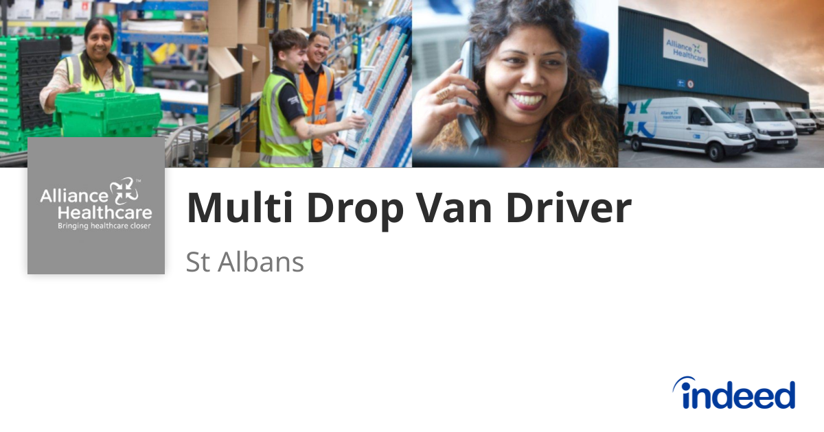 Multi Drop Van Driver - St Albans - Indeed.com