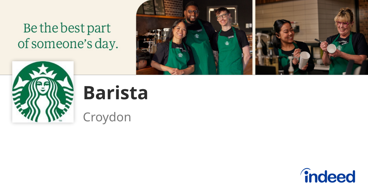 Barista - Croydon CR0 1TY - Indeed.com