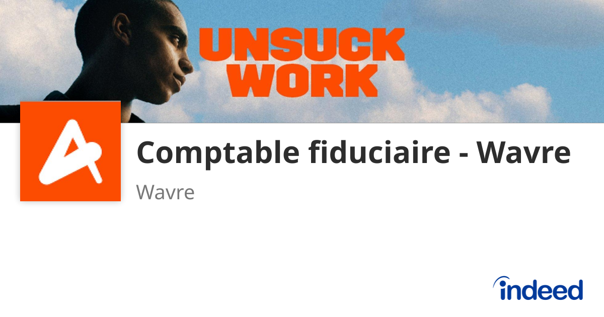 Comptable fiduciaire - Wavre - 1300 Wavre - Indeed.com