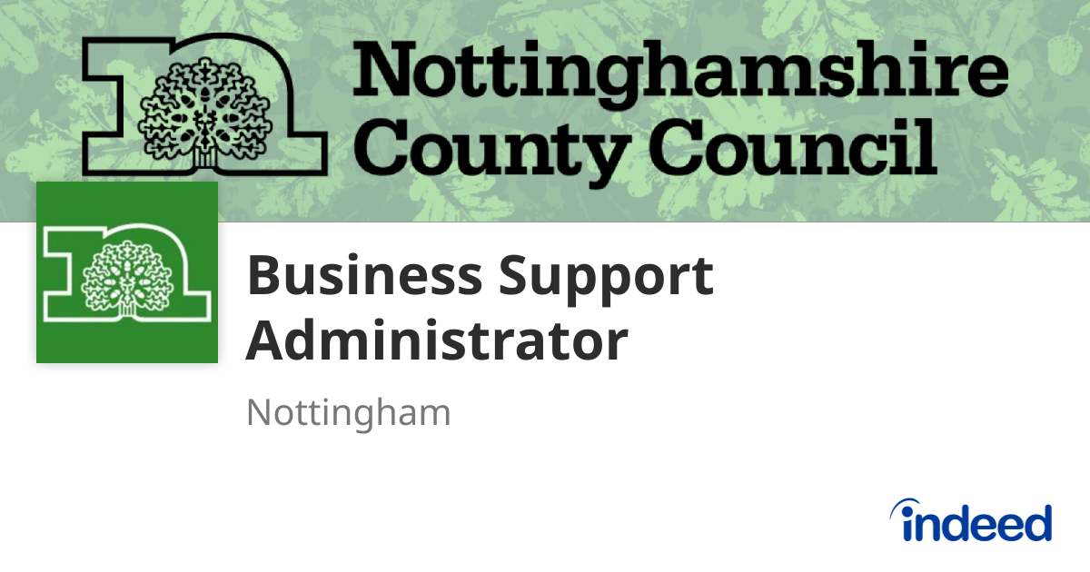 Business Support Administrator - Nottingham - Indeed.com