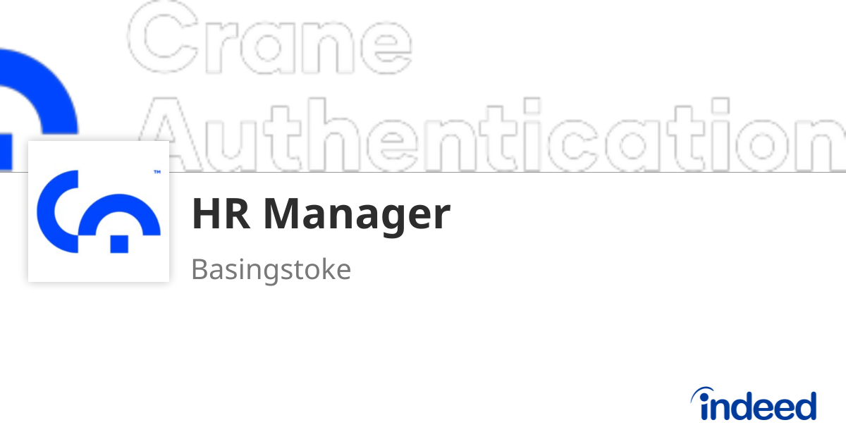 HR Manager - Basingstoke RG22 4LT - Indeed.com