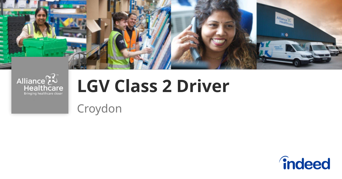 LGV Class 2 Driver - Croydon CR9 0DB - Indeed.com