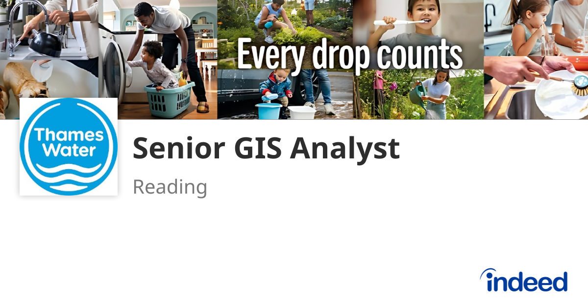 Senior GIS Analyst - Reading RG1 8DB - Indeed.com
