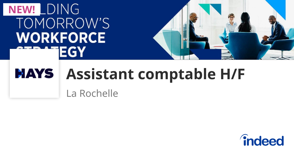 Assistant comptable H/F - 17000 La Rochelle - Indeed.com