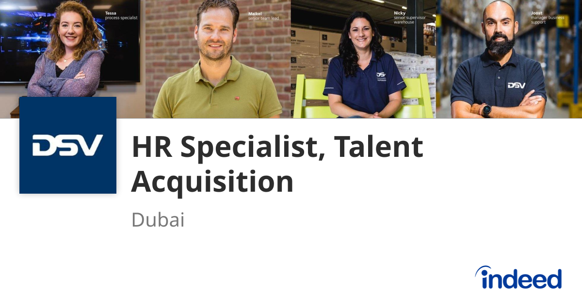 HR Specialist, Talent Acquisition - Dubai - Indeed.com